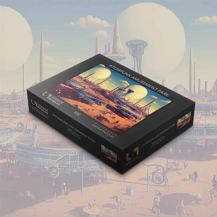Atompunk Amusement Park - Unreal Puzzles
