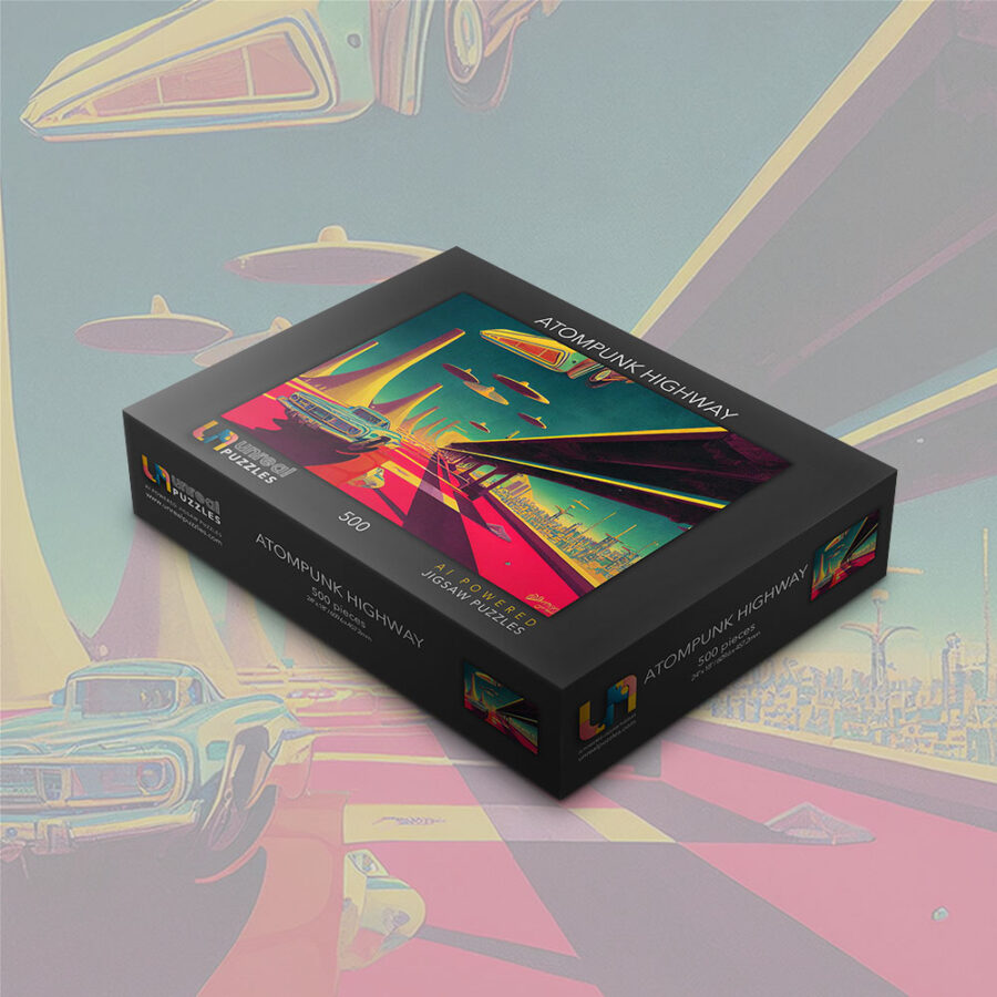 Atompunk Highway - Unreal Puzzles