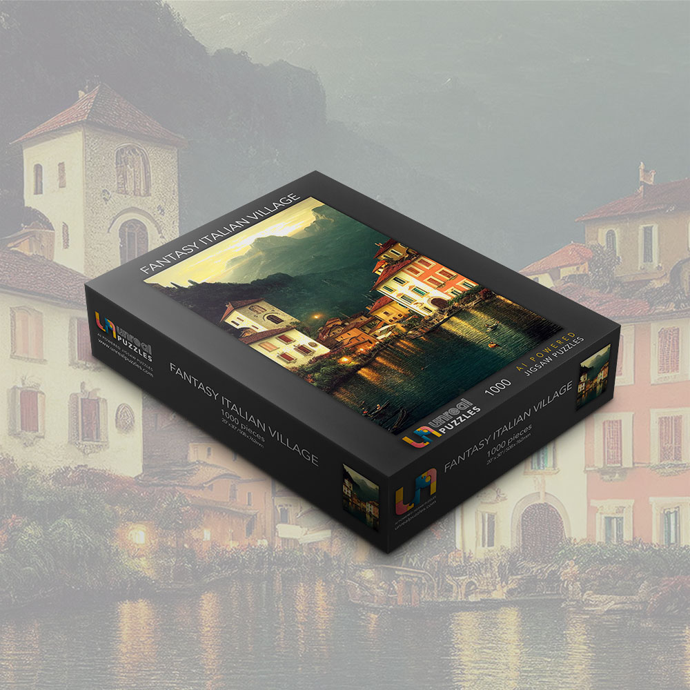 Fantasy Italian Village – Unreal Puzzles