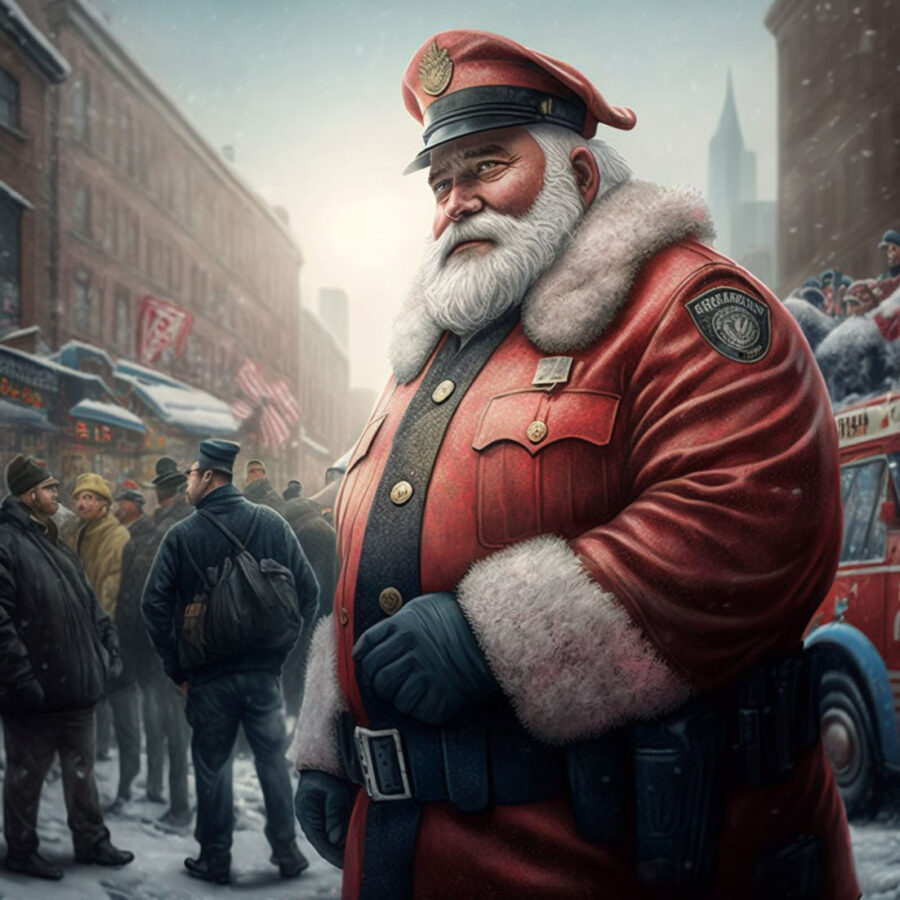 Policeman Santa - Unreal Puzzles